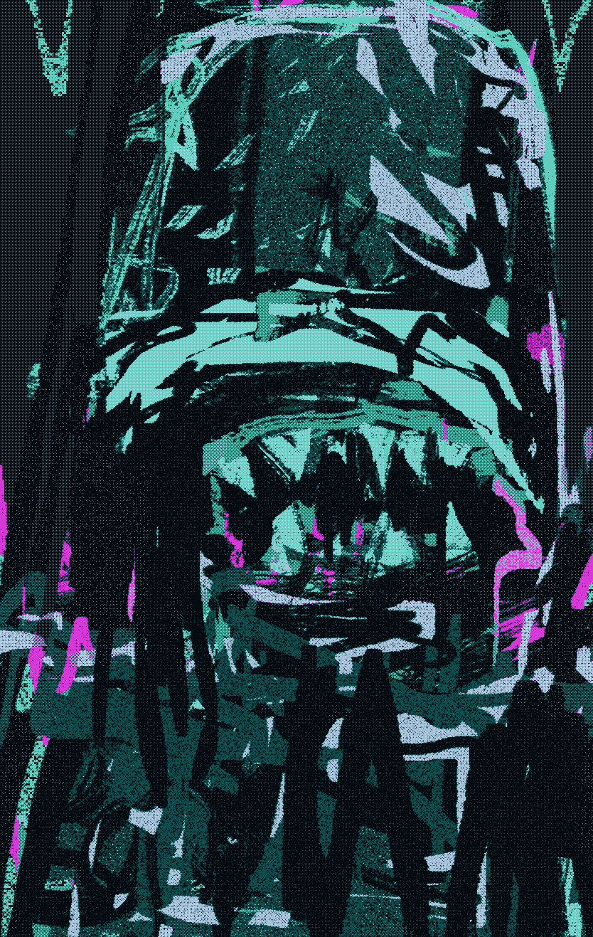 Teeth Digital Art Hyper Realistic Art Of Alien Teeth Created On